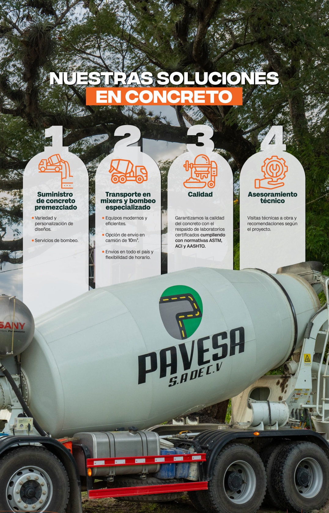 Grupo Pavesa | Líderes en servicios de ingeniería vial en El Salvador